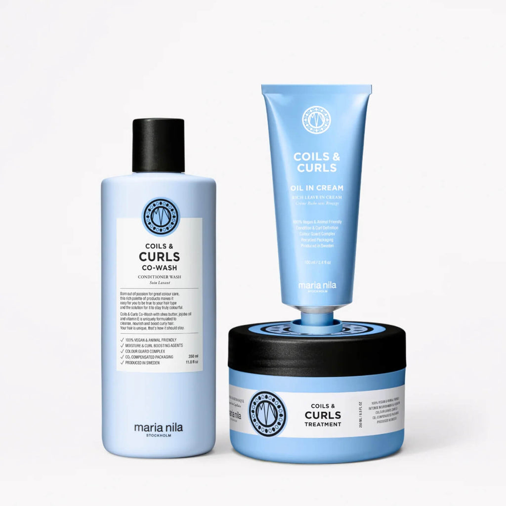 Naturliga lockar med Maria Nila Coils & Curls TRIO – Hairsale