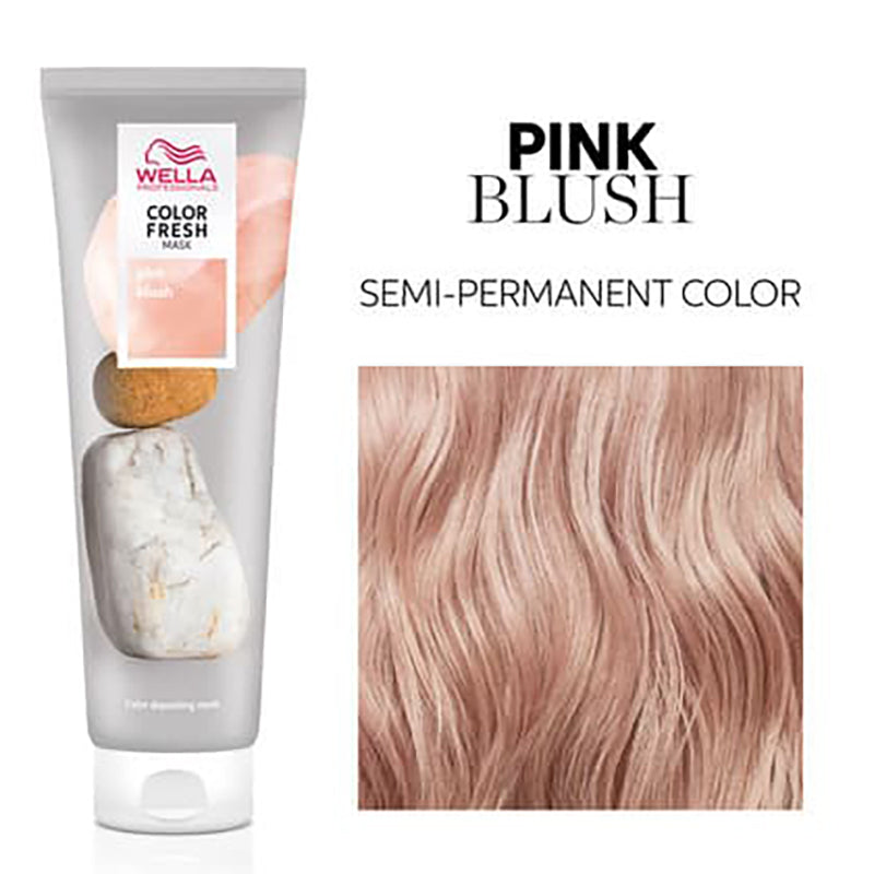 Reparera skadat hår med Wella Color Fresh Mask Pink – Hairsale